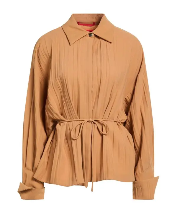 MAXCO. Solid Colour Shirts Blouses