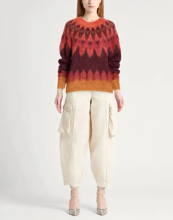 Isabel Marant Étoile Multicolor Long Sleeve Brushed Top