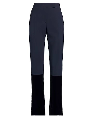 Max Mara Two-tone Straight-leg Trousers - Black