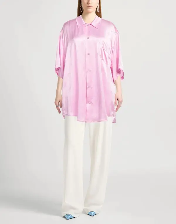 Balenciaga Loose Short-sleeve Shirt