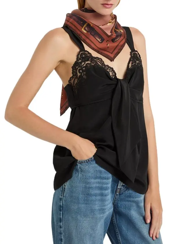 Chloé Silk Printed Scarf