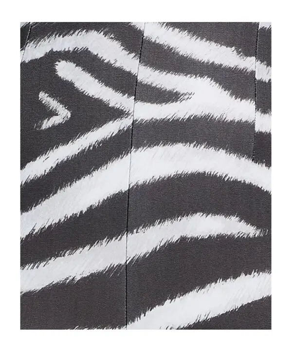 Dolce & Gabbana Zebra Print Stretch Leggings