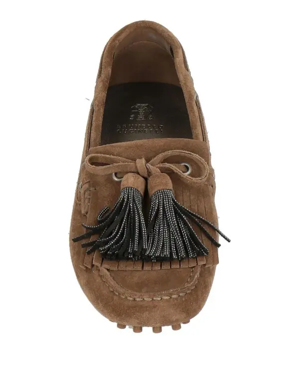 Brunello Cucinelli Suede Moccasins