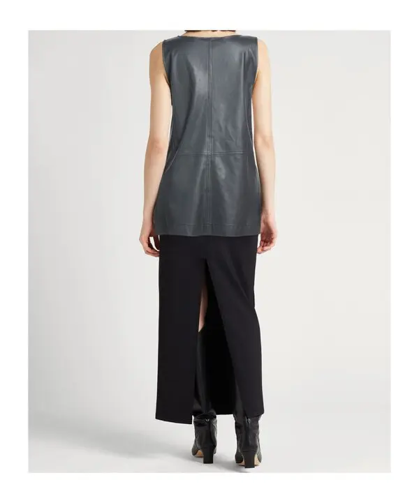 Max Mara Sleeveless Crew Neck Vest
