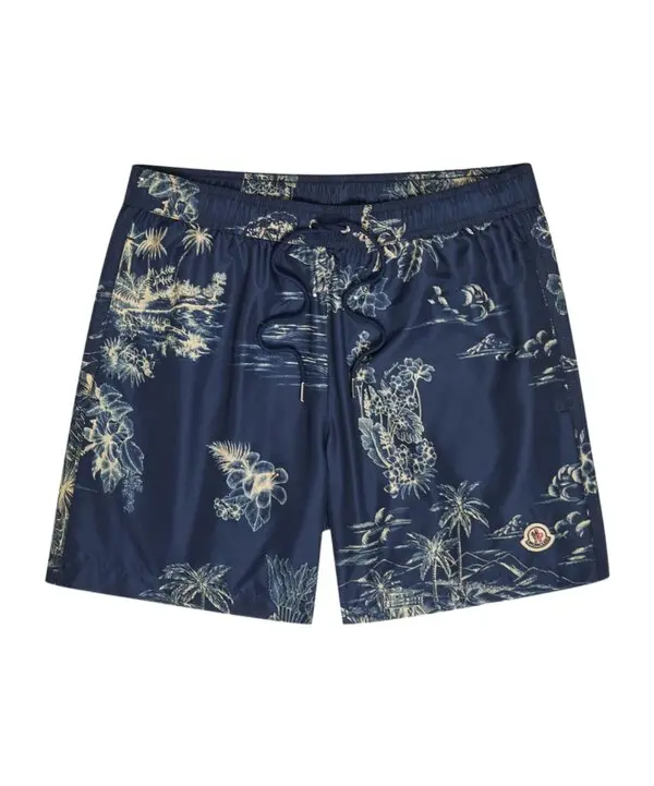 Moncler Floral Swim Trunks