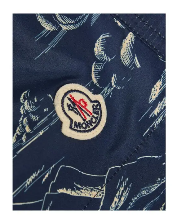 Moncler Floral Swim Trunks