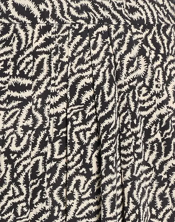 Isabel Marant Étoile Colorblock Flared Skirt