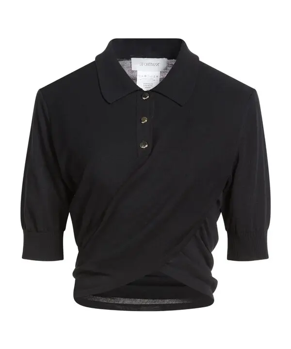 Sportmax Knitted Polo Shirt