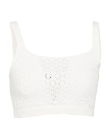MAXCO. Sleeveless Knit Crop Top