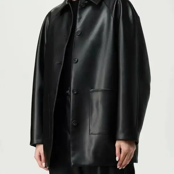 Max Mara Long-sleeved Button-up Jacket