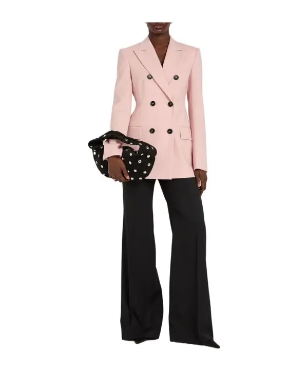Sportmax Double-breasted Wool Blazer