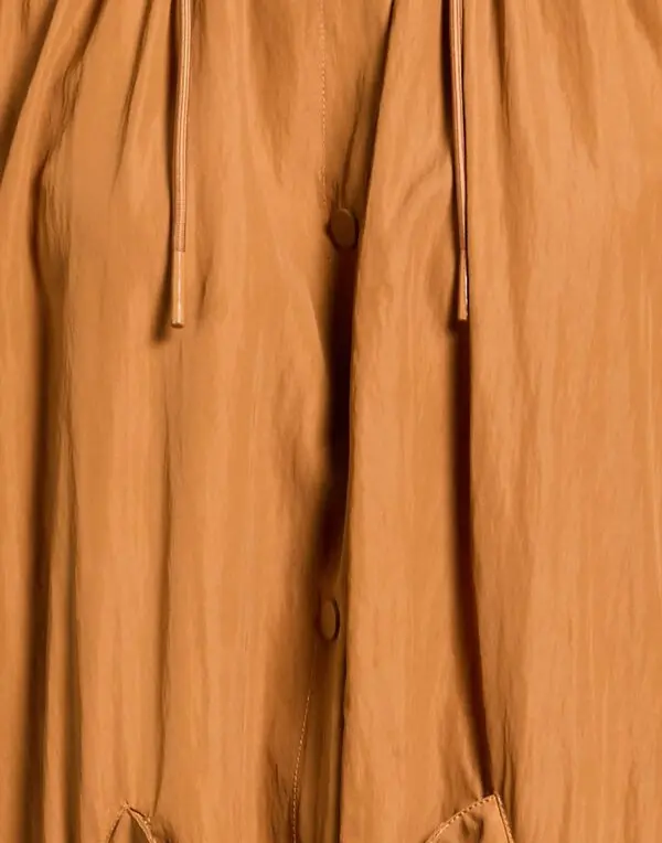 MAXCO. Solid Color Hooded Coat