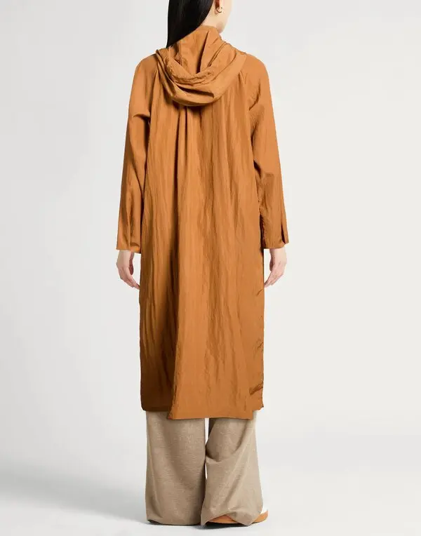 MAXCO. Solid Color Hooded Coat