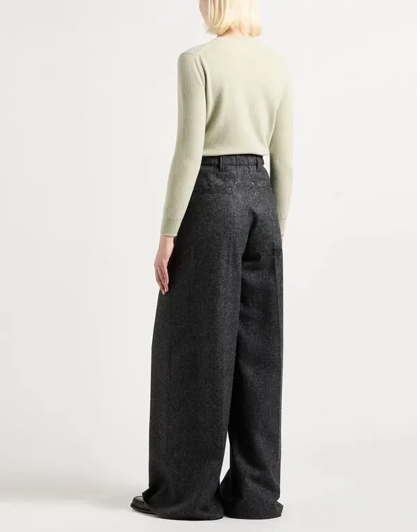 MAISON MARGIELA Solid Wool Knit Sweater