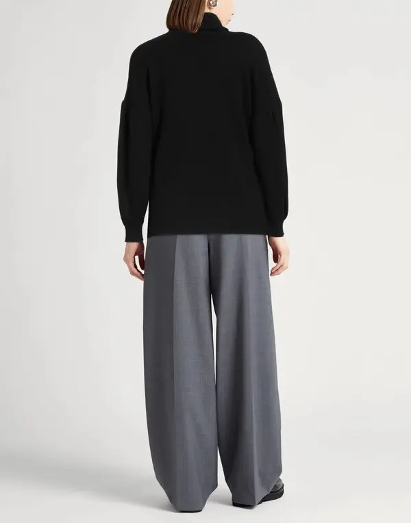 Max Mara Turtleneck With Puffed Sleeves
