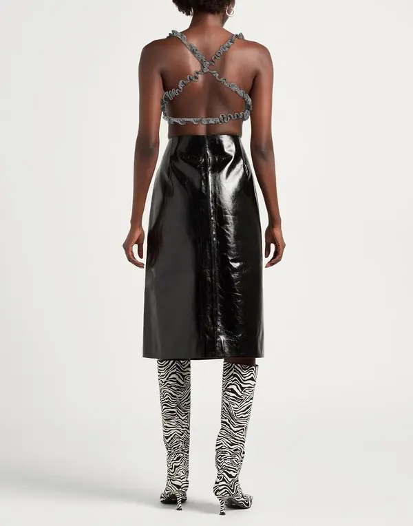 GANNI Wales Check Crop Top