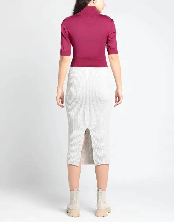 Dolce & Gabbana Ribbed High Neck Short Sleeve Top