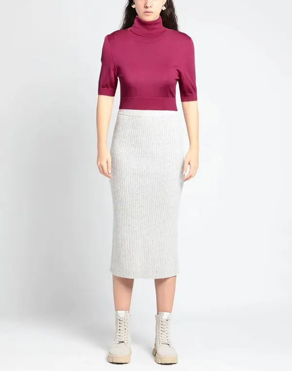 Dolce & Gabbana Ribbed High Neck Short Sleeve Top