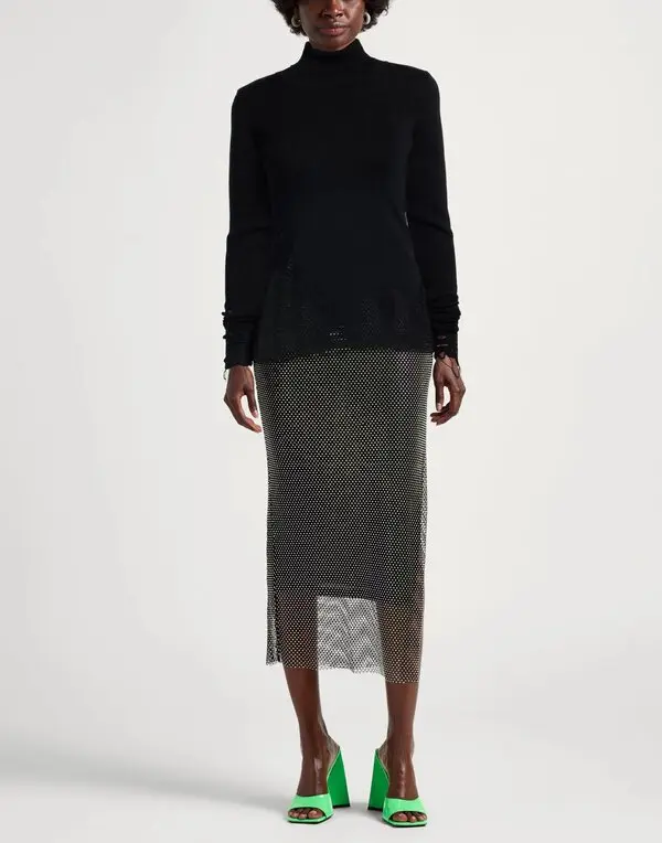 MAISON MARGIELA Minimalist Solid Color Knit Turtleneck