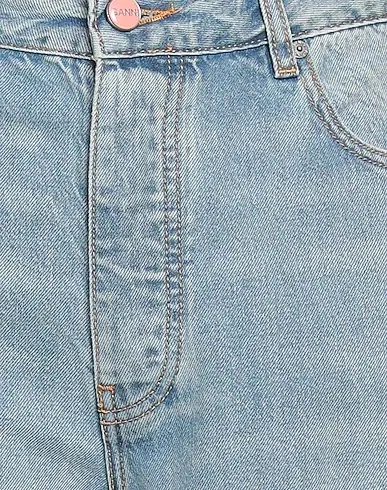 GANNI Wide-leg Denim Trousers