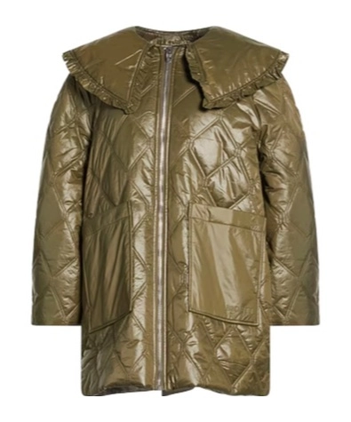 GANNI Quilted Cotton Jacket