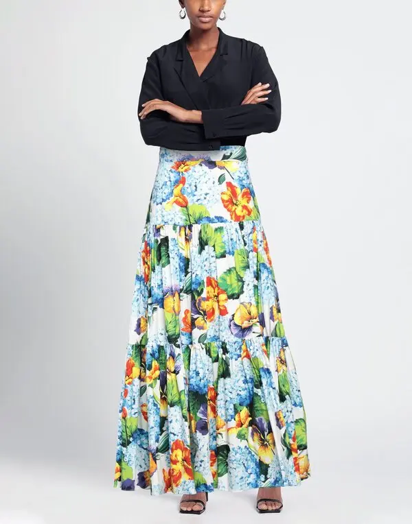 Dolce & Gabbana Floral Print Midi Skirt