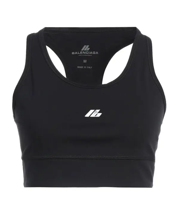 Balenciaga Sleeveless Sports Top - Black
