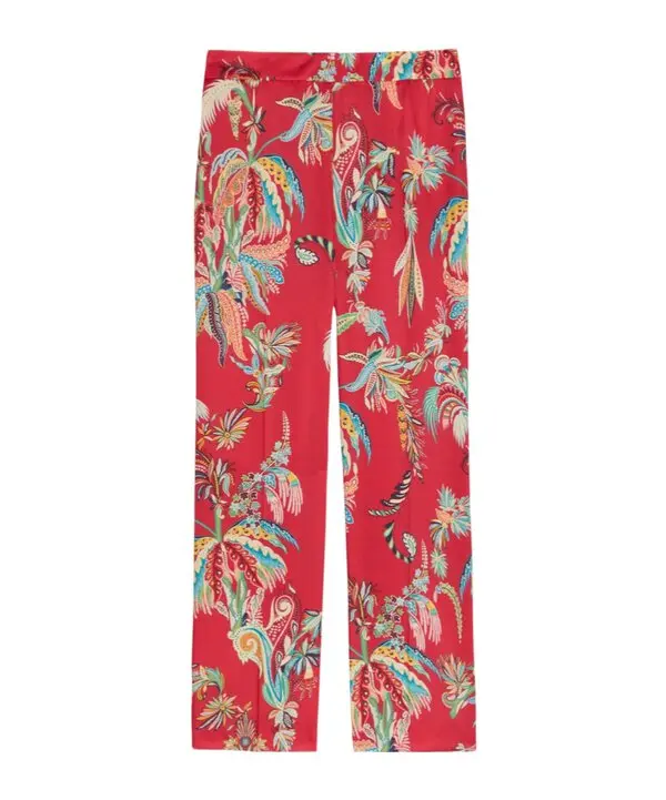 Etro Versatile Printed Casual Trousers