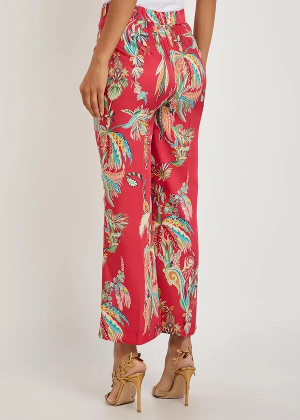 Etro Versatile Printed Casual Trousers