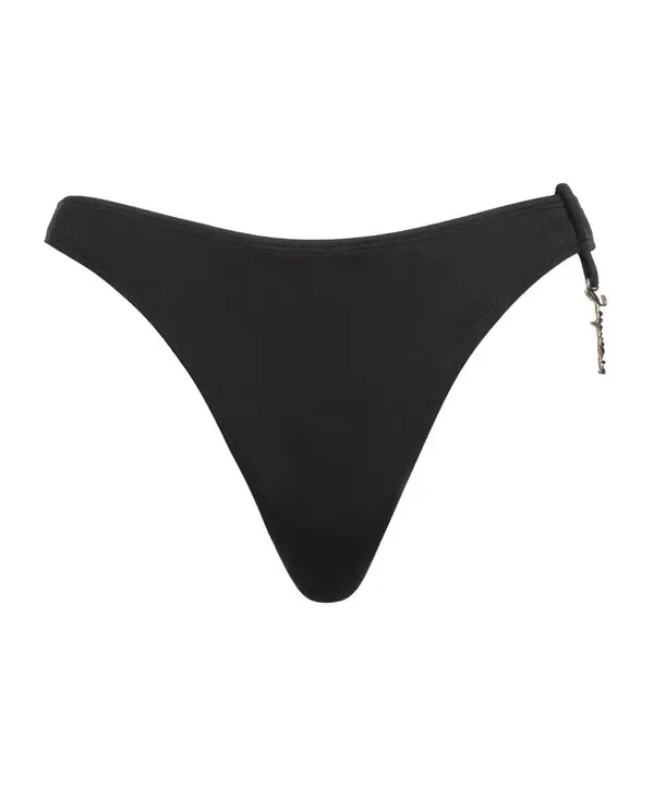 Jacquemus Bikini Bottoms With Embellishment - Black