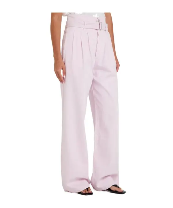 AGOLDE Belted Wide-leg Jeans