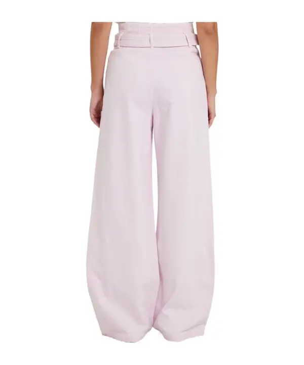 AGOLDE Belted Wide-leg Jeans