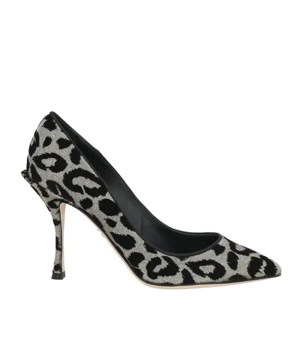 Dolce & Gabbana Leopard Print Pointed-toe Stilettos