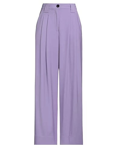 GANNI Loose Casual Pants - Purple