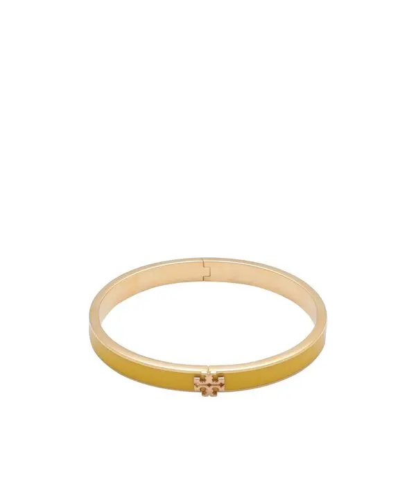 Tory Burch Push-clasp Bracelet - Yellow