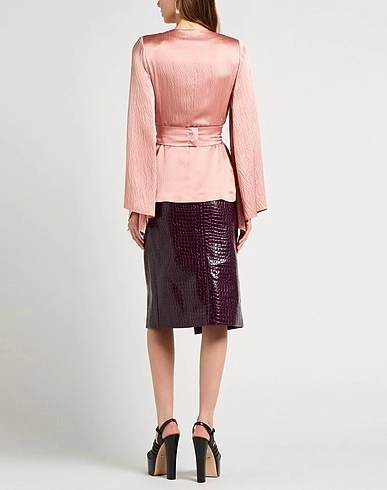 Max Mara Satin Belted Coat