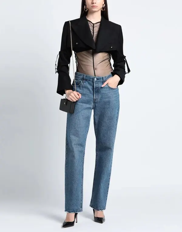 Dolce & Gabbana Leather Trims Blazer
