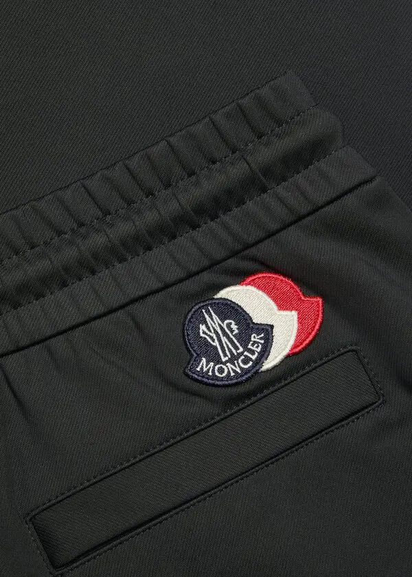 Moncler Logo-appliquéd Jersey Sweatpants