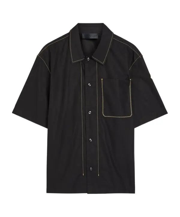 Moncler Short-sleeve Pure Cotton Shirt