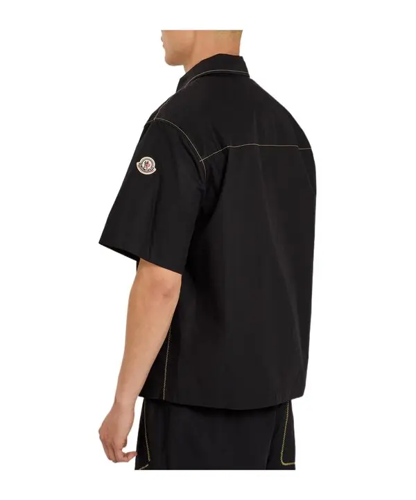 Moncler Short-sleeve Pure Cotton Shirt