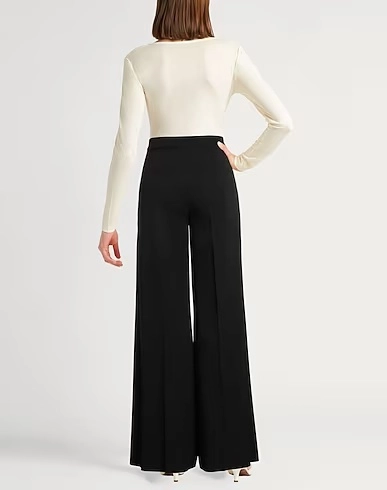 Max Mara Wide-leg Trousers With Appliqués