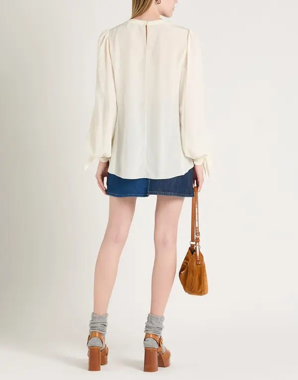 Chloé Silk Crepe Top