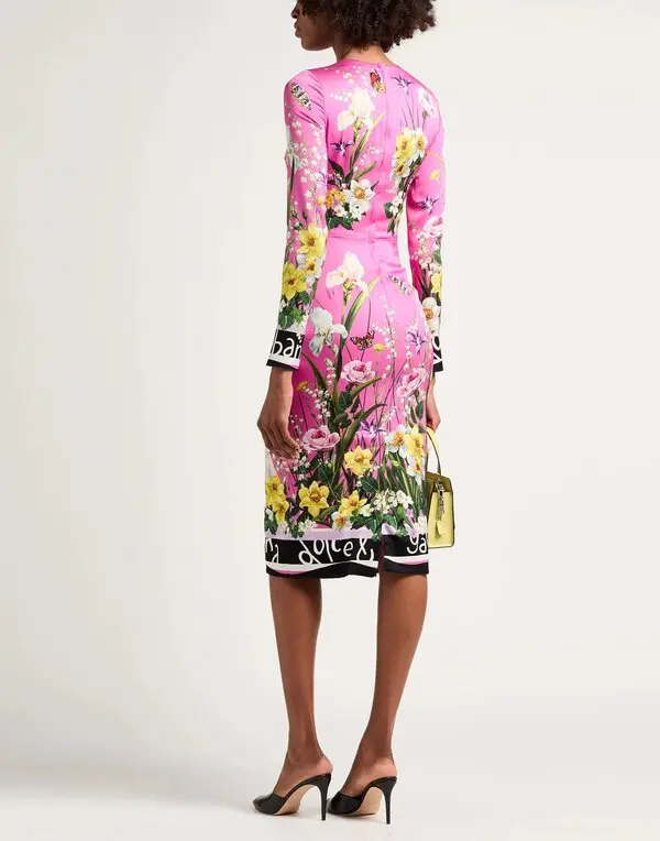 Dolce & Gabbana Print Bodycon Dress