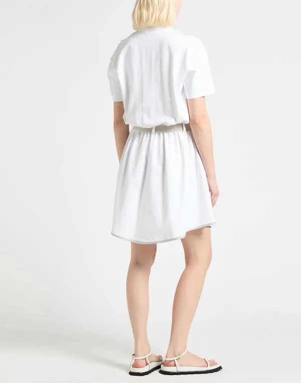 Brunello Cucinelli Solid Color Short-sleeve Polo Dress