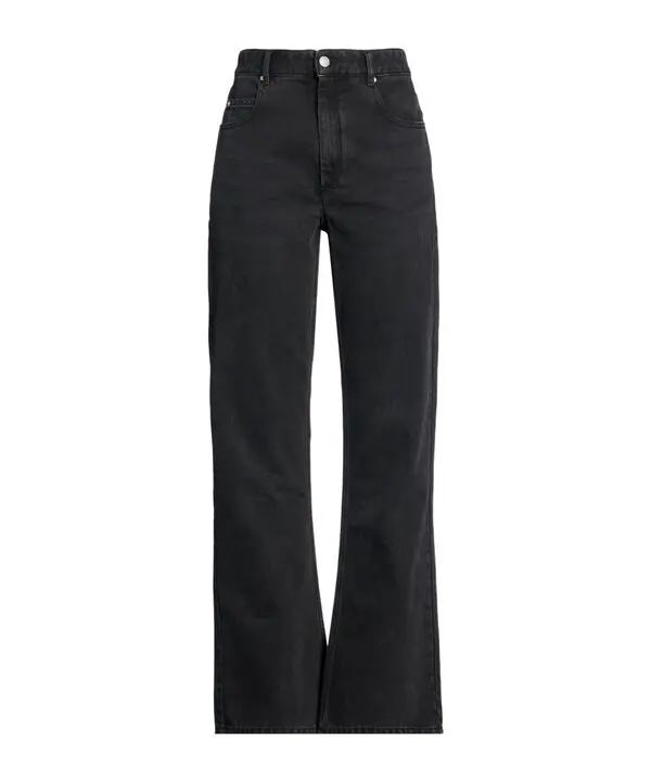 Isabel Marant Étoile Wide-leg Faded Denim Trousers