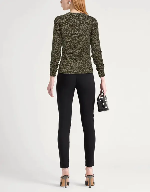 Isabel Marant Étoile Long Sleeve V-neck Top With Knot Detail - Black