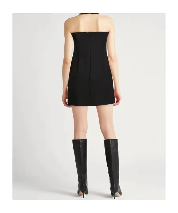 Sportmax Strapless Dress With Zip Closure