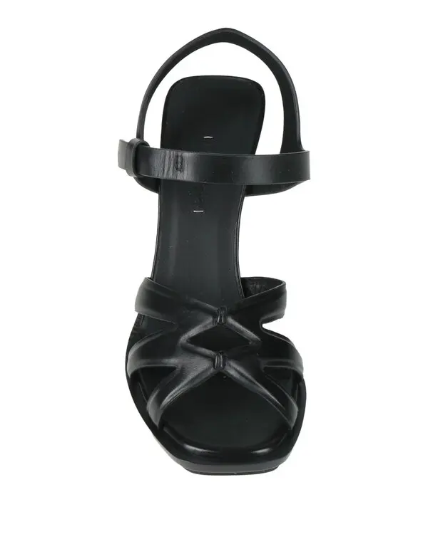 Max Mara Minimal Square Heel Sandals