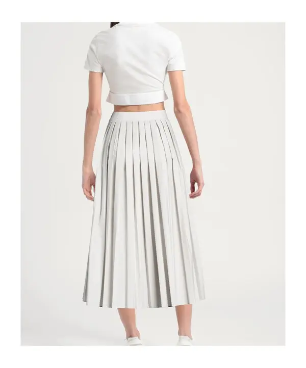 MAXCO. Max&co. Pleated Midi Skirt