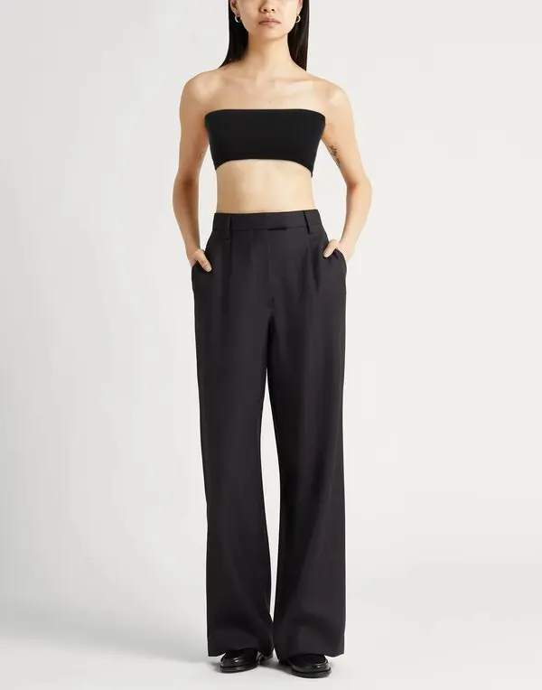 Max Mara Ribbed Bandeau Top